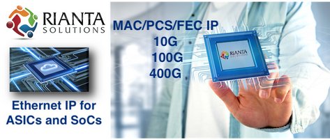 Rianta Releases 200G/400G Single Channel MAC IP Core