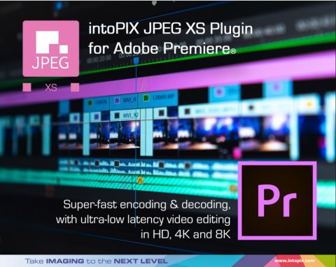 Adopt the intoPIX JPEG XS Plugin for Adobe Premiere and ease your live video workflow
