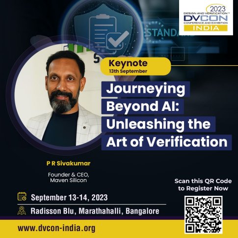 DVCon India 2023 | Keynote: "Journeying Beyond AI: Unleashing the Art of Verification" by ...