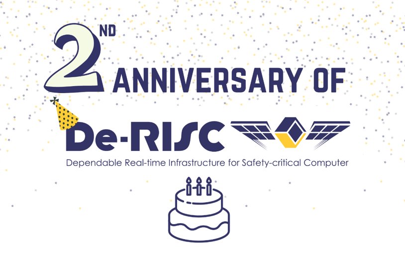 H2020 项目的De-RISC庆祝成立两周年，该项目皆为创建首个基于 RISC-V 全欧洲航空航天平台