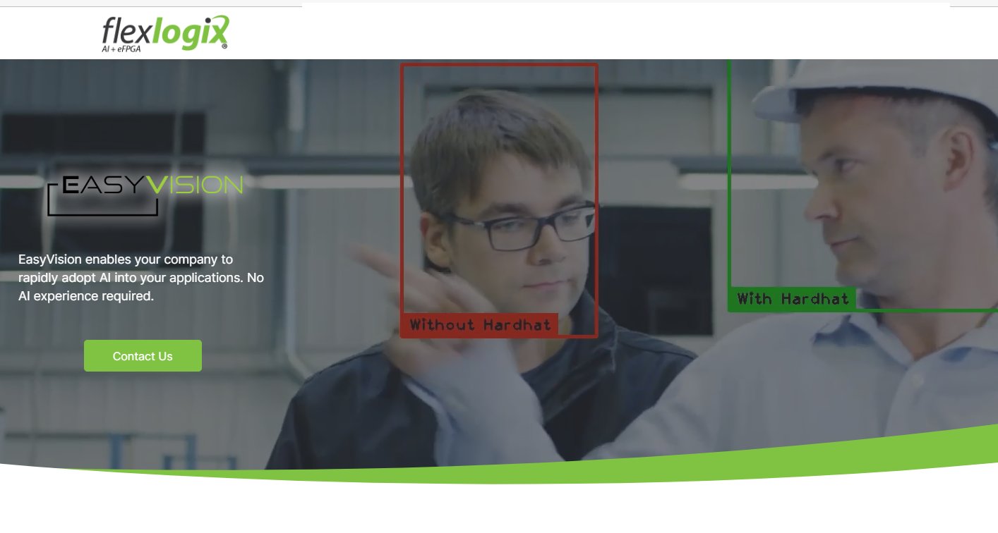 Flex Logix 推出 Easyvision – 具有即用型模型和 AI 加速硬件的交钥匙 AI/ML 解决方案
