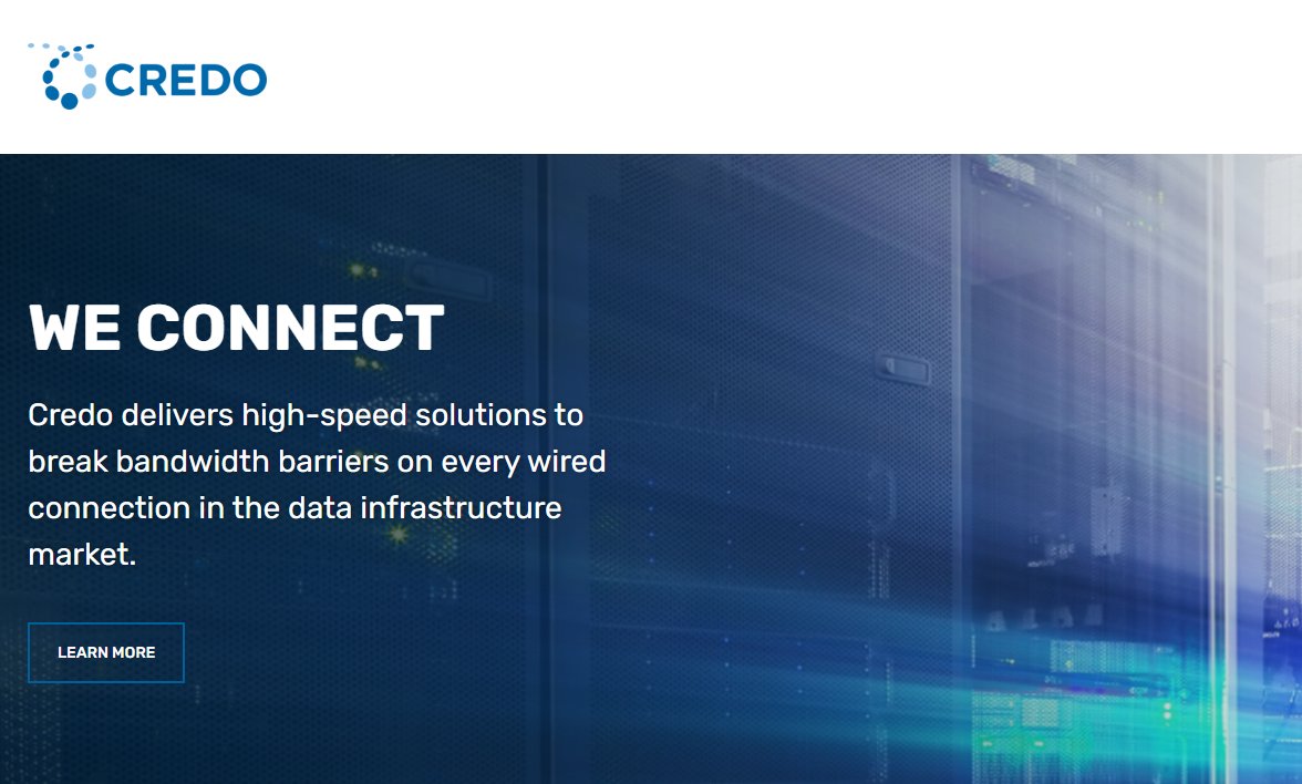 Credo正式推出基于台积电5nm及4nm先进制程工艺的全系列112G SerDes IP产品