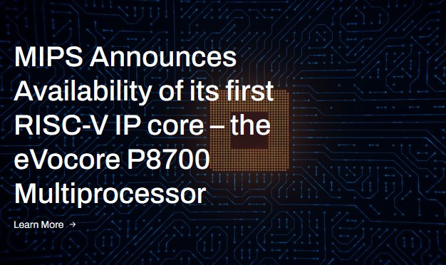 MIPS Announces Availability of its first RISC-V IP core - the eVocore ... MIPS Announces Availability of its first RISC-V IP core - the eVocore ...