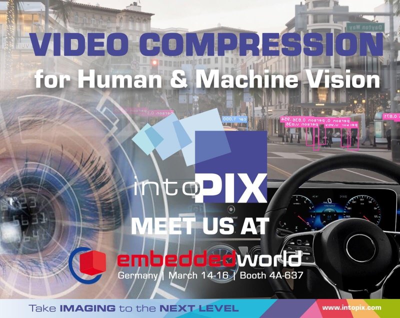 Intopix Showcases Its Innovative Image Processing And Compression Solutions For Human And Machine 5752