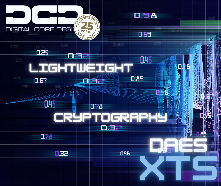 Digital Core Design Presents Daes Xts Cryptographic Cpu For Unparalleled Security